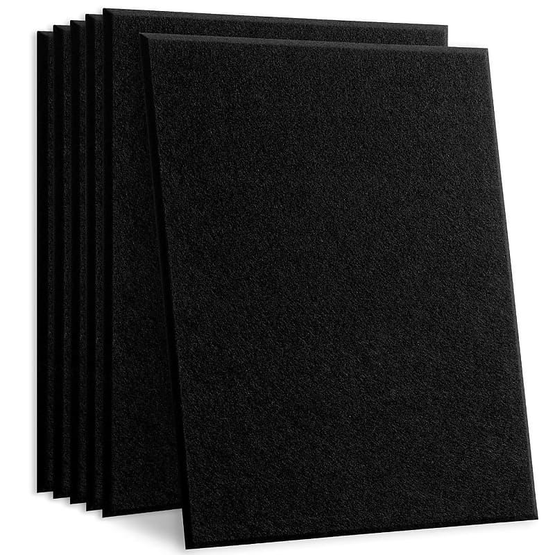 6 Pack Acoustic Panels 16"X 12"X 0.4" Sound Proof Padding, | Reverb