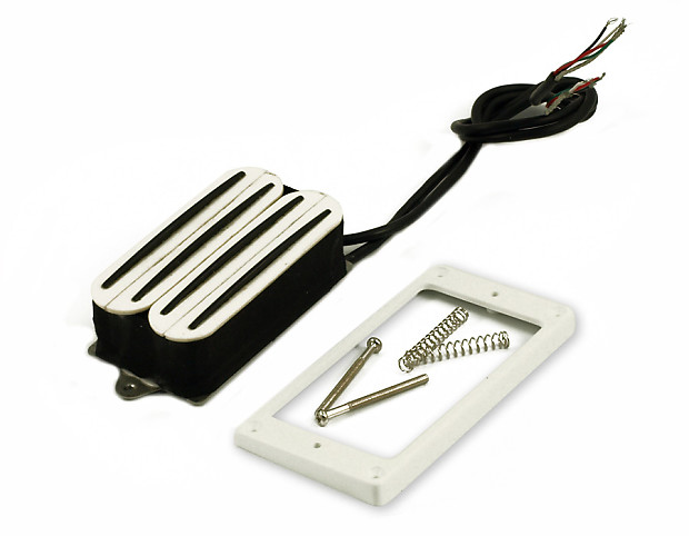 Kent Armstrong Motherbucker White Quad rail Pickup 27k | Reverb Canada