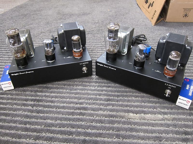 Pr George Wright WPA 3.5 Single Ended 2A3 Tube Amps, | Reverb