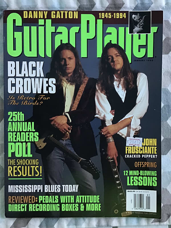 Guitar Player Magazine Back Issue January 1995: The Black | Reverb