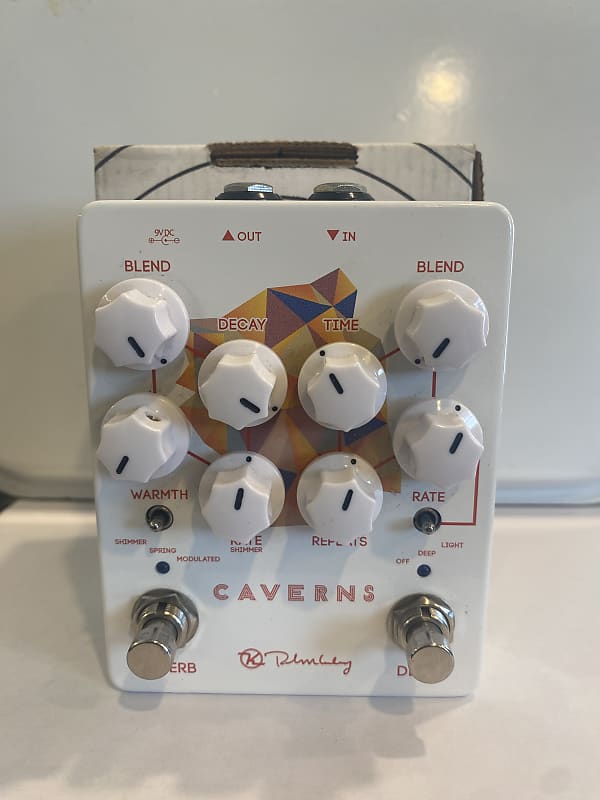Keeley Caverns Reverb / Delay V2 2017 - Present - White | Reverb
