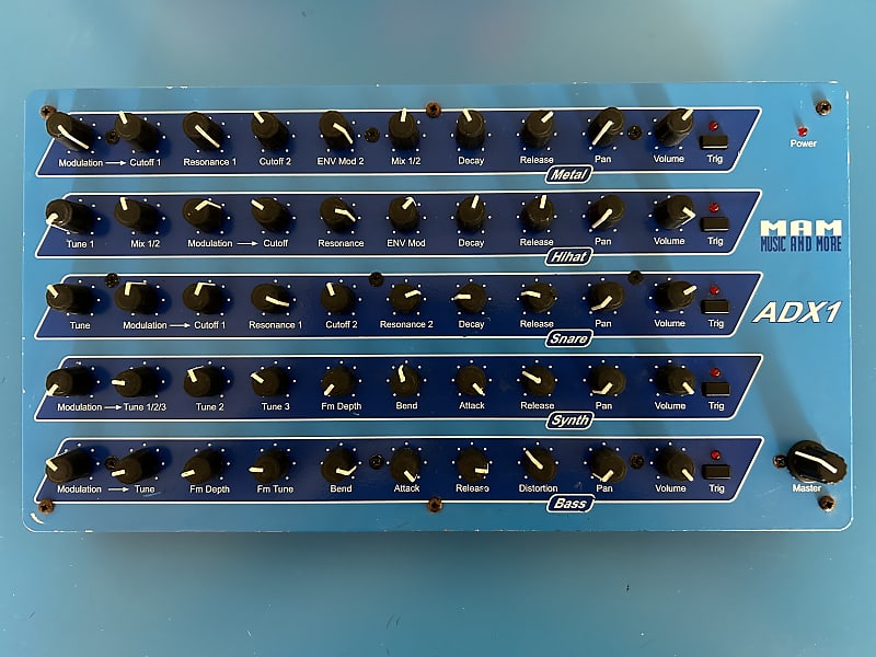 MAM ADX1 1999 - Blue **RARE** | Reverb