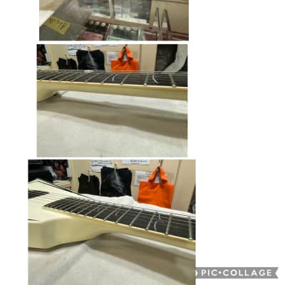 ESP Alexi Laiho Standard Scythe V 2007 White Electric | Reverb