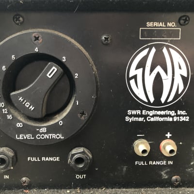 SWR Goliath II 4x10 Bass Cabinet | Reverb