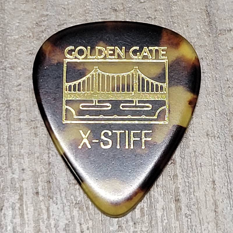 Golden Gate #MP-14- 6 Pack Deluxe Tortoise Style Flat Pick, | Reverb