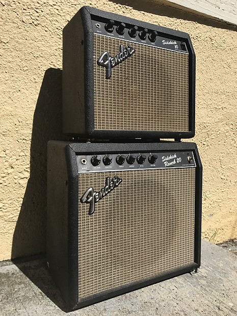 Fender Sidekick 10 & Sidekick Reverb 20 - MIJ 1980's | Reverb