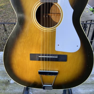 Stella/Harmony 12 String 1960s - Sunburst | Reverb