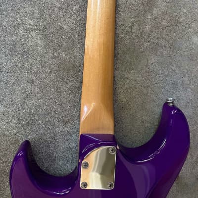 1999 Squier Showmaster HH Electric Guitar Purple Floyd Rose | Reverb