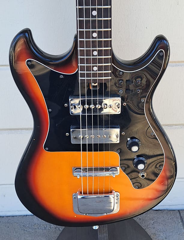 HARMONY H-802 1973 ELECTRIC GUITAR | Reverb