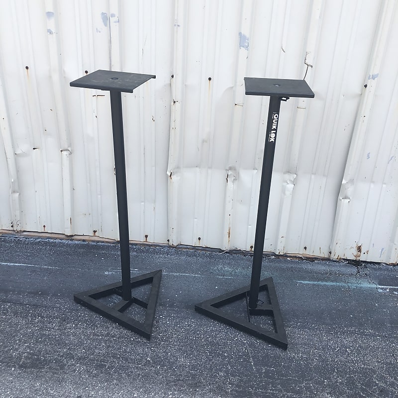 Quick Lock Adjustable Monitor Speaker Stand Pair | Reverb