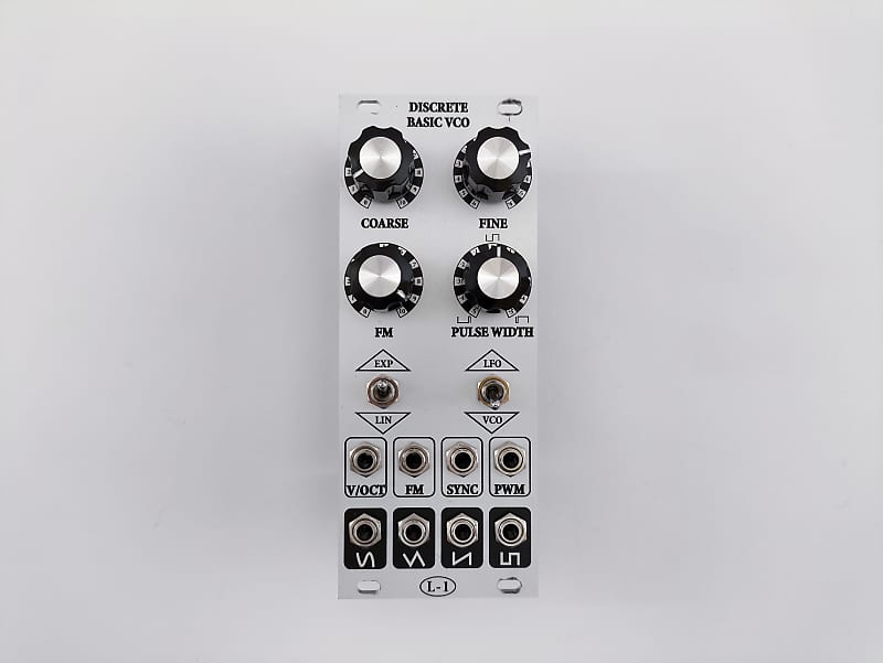 L-1 Synthesizer Discrete Basic VCO 2024 - Silver | Reverb