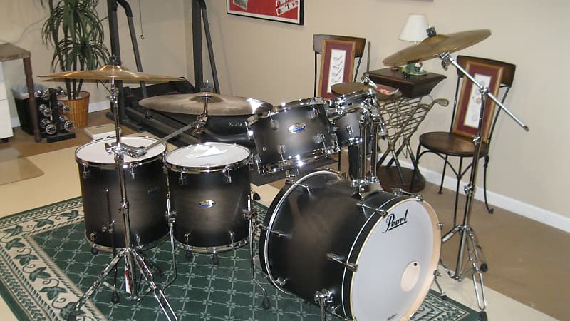 Pearl Decade Maple 2022 - Satin Black Burst | Reverb