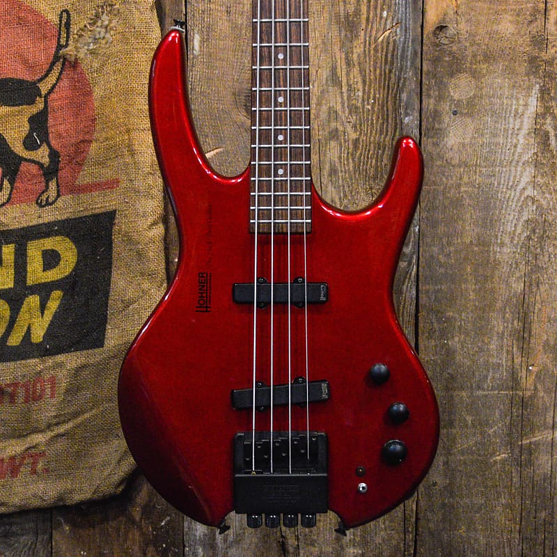 Hohner The Jack Custom Bass - Red | Reverb