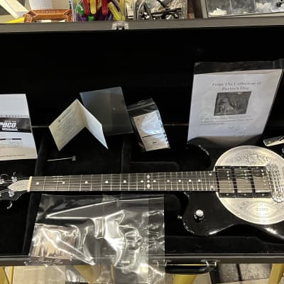 Zemaitis GZDF501 BK Disc Front 2007 - Black Original | Reverb