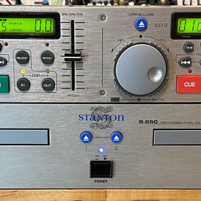 Stanton S-550 dual CD player with remote controller, | Reverb