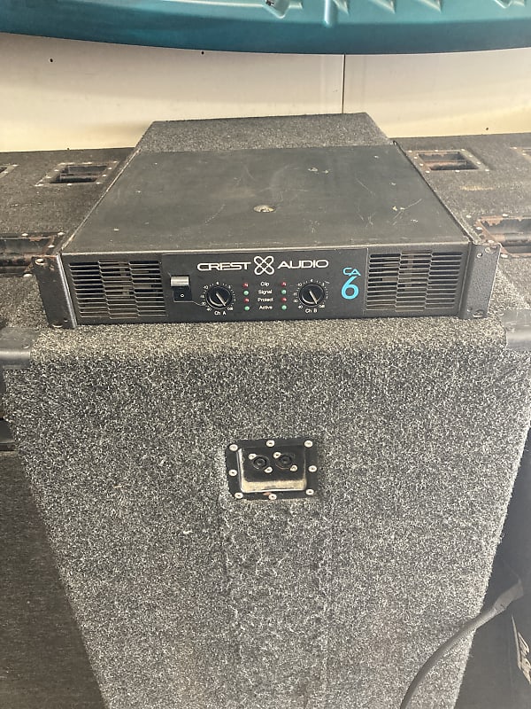 Crest Audio Ca6 Mid to late 90s - Black | Reverb