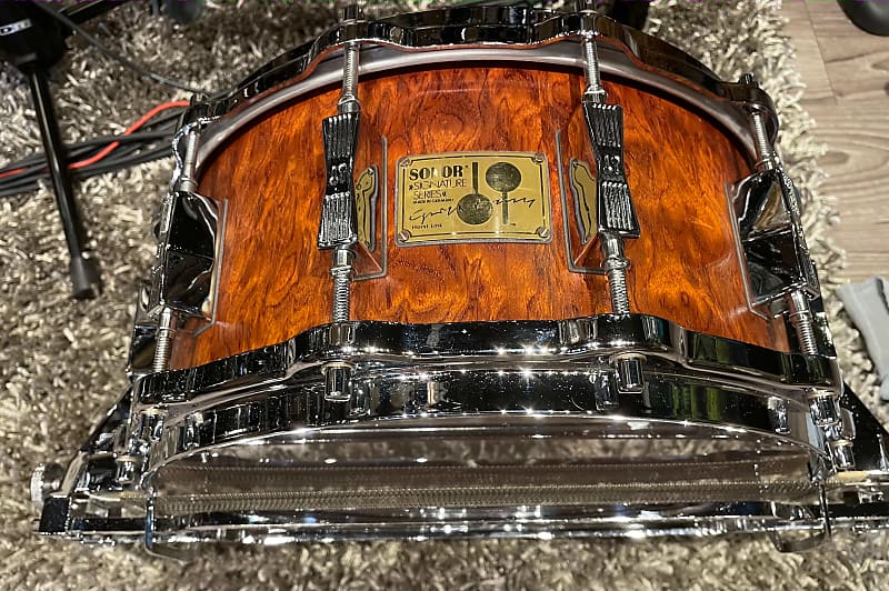 Sonor Signature Horst Link HLD 581 6.5x 14 African Bubinga | Reverb