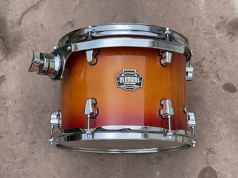 Ludwig Element 12" Rack Tom 9x12 Sunburst Lacquer | Reverb