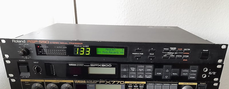 Roland RSP550 Software 1.4 | Reverb