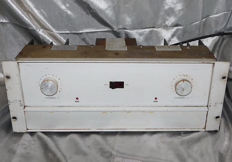 Crown DC-300 vintage power amplifier recently serviced | Reverb