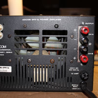 Restored Adcom GFA-1A Power Amplifier | Reverb