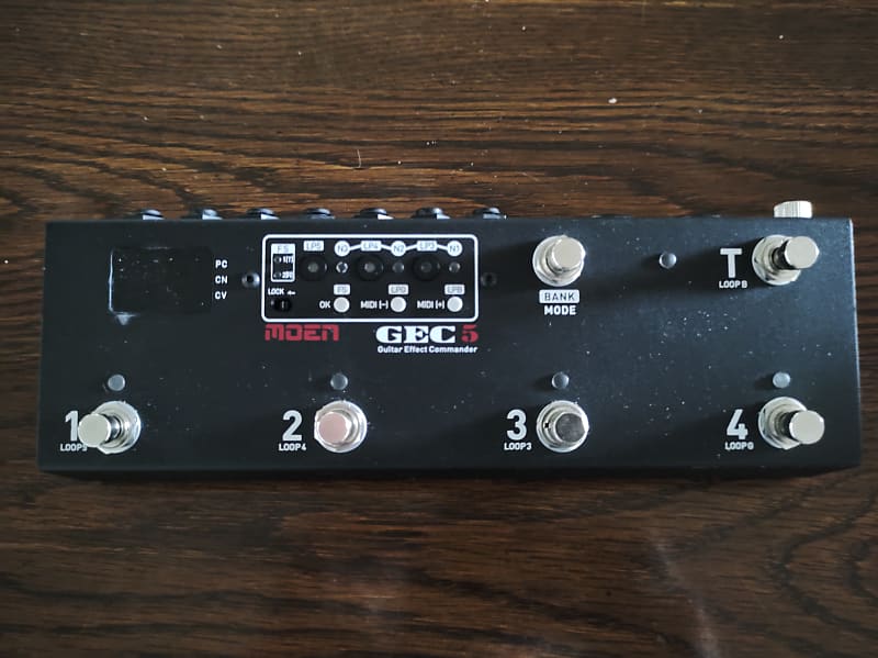 Moen Gec 5 Pedal Loop Switcher Midi with Buffer | Reverb