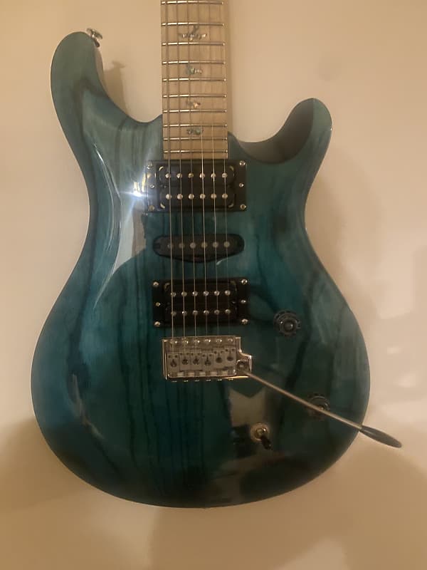 PRS Se swamp ash special - Iris blue | Reverb