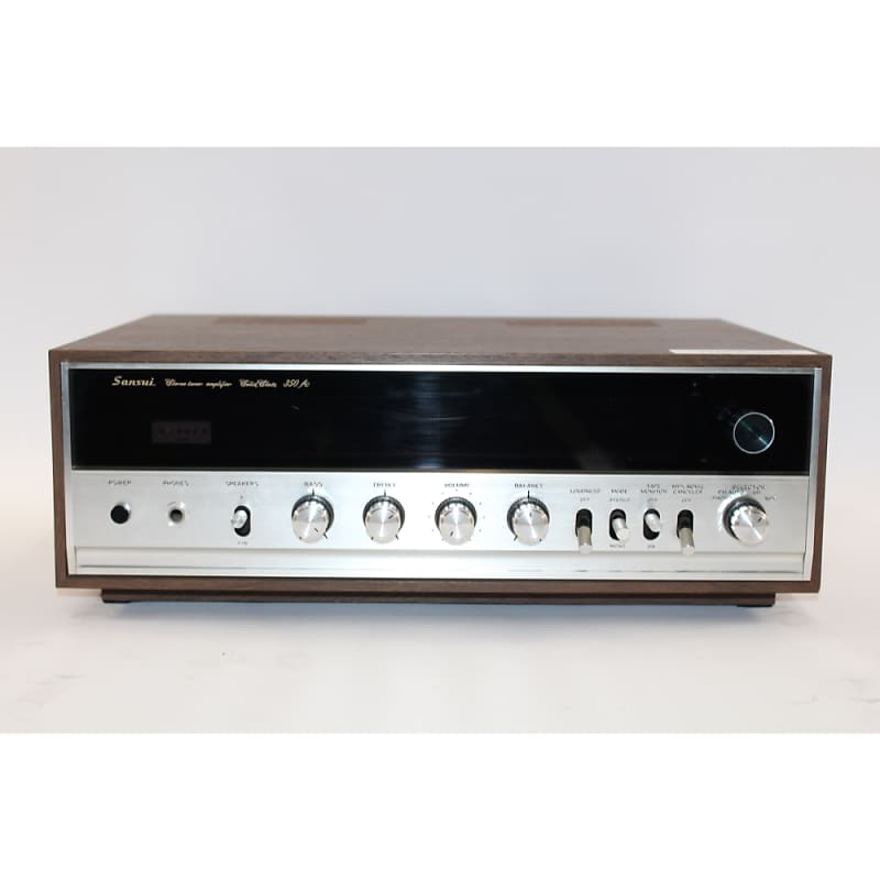 Vintage Sansui 350A Solid State Stereo Tuner Amplifier - For | Reverb