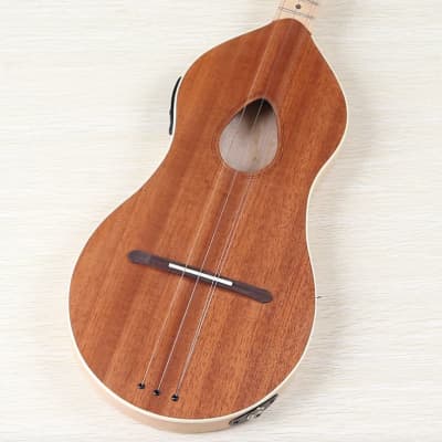 Custom 34 Inch Acoustic 4 String Mini Guitar, Sapele Body, | Reverb