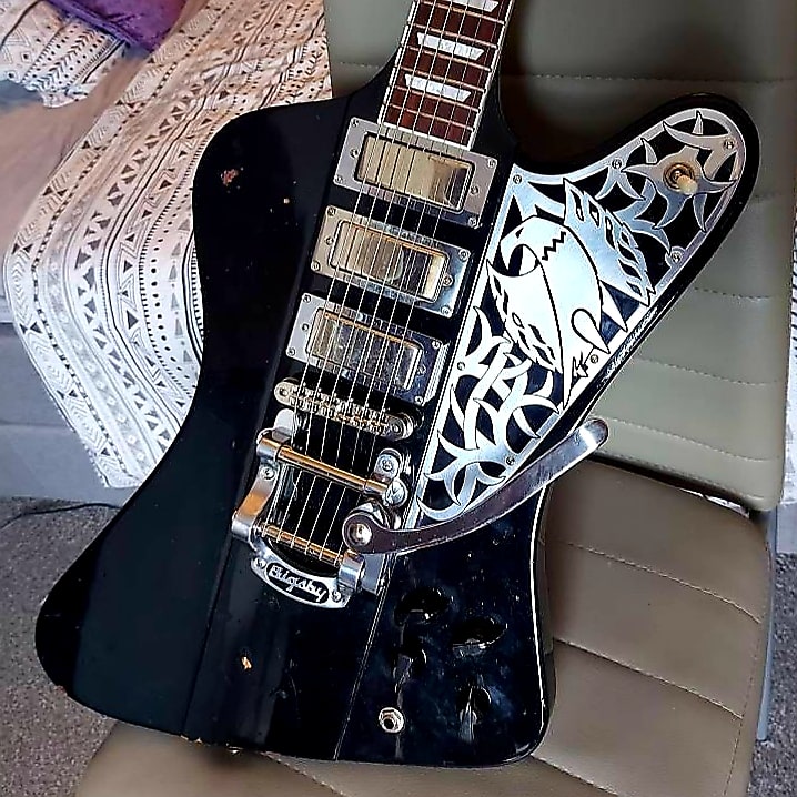 Pickguard FireBird Custom Metal Handmade | Reverb