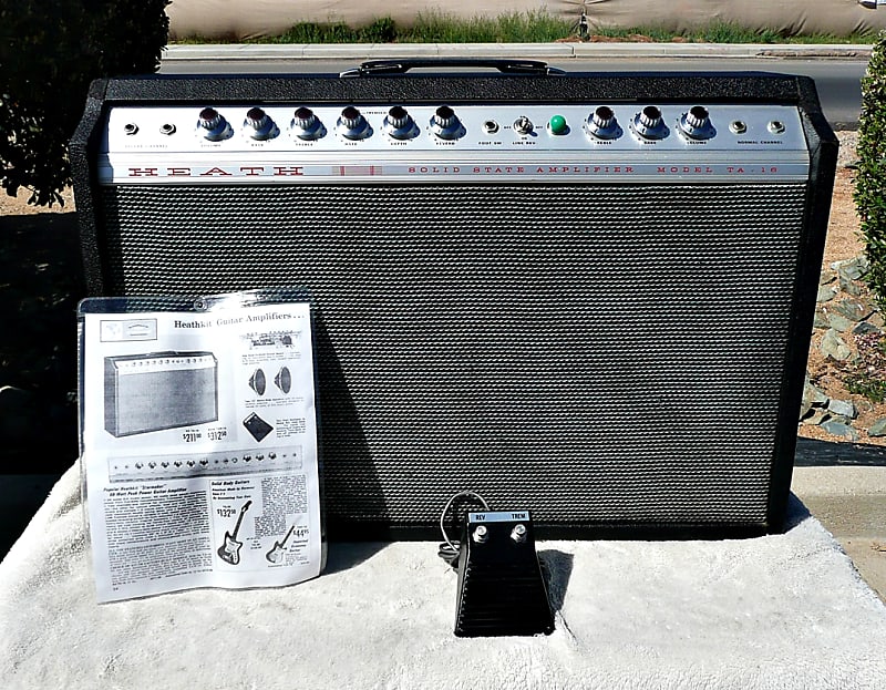 Heathkit TA-16 "Starmaker" 25 Watt Vintage Solid State 2-12" | Reverb