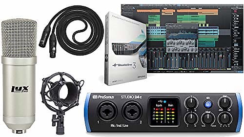 PreSonus Studio 24c 2x2 USB Type-C Audio/MIDI Interface | Reverb