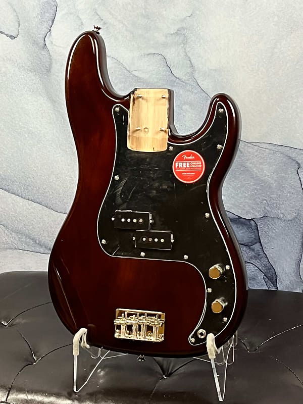 Squier Classic Vibe 70s Precision Bass Loaded Body Walnut | Reverb