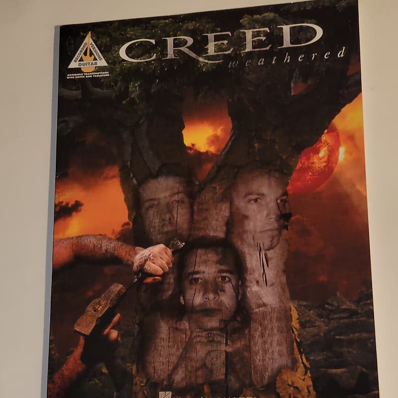 Hal Leonard Creed Weathered (Guitar Notes & Tabs) 2001 | Reverb