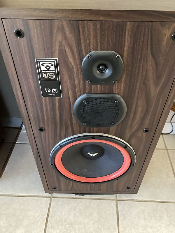 Cerwin Vega VS-120 1980 Mint Walnut veneer | Reverb