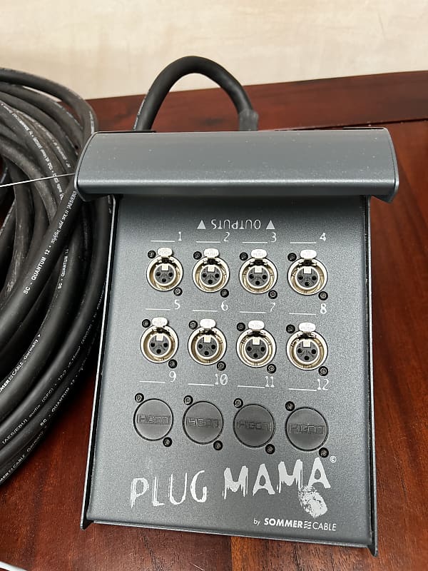 Plug Mama 10m multicore snake cable stage box | Reverb UK