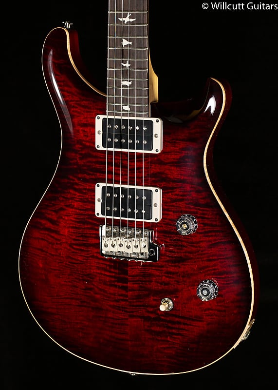 PRS CE24 Fire Red Burst - 0329196-7.57 lbs | Reverb