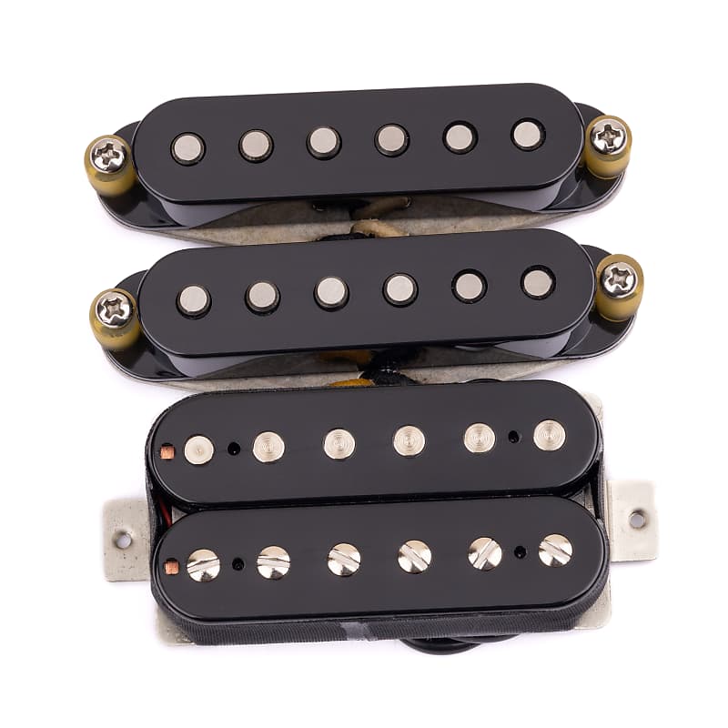 Tonerider Alnico II HSS Pickup Set Black/Left handed | Reverb