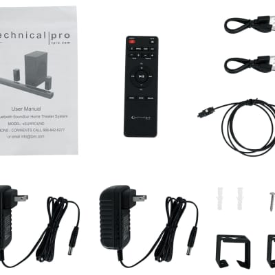 Technical Pro 4.1 Bluetooth Soundbar+Wireless | Reverb