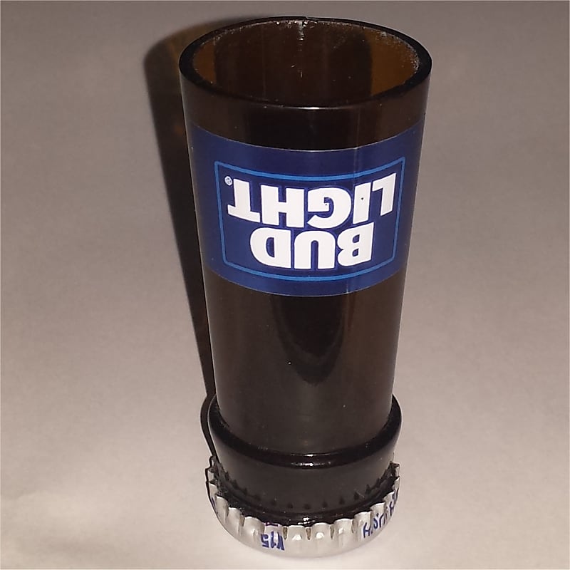 Bottleneck Guitar Slides Bud Light Slide | Reverb