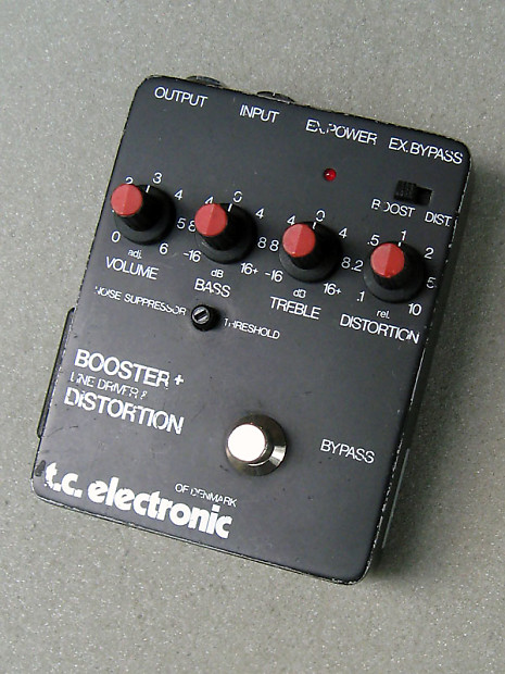 TC Electronic Booster Line Driver/Distortion BLD 1980's Black | Reverb