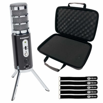 Samson Satellite USB/iOS Broadcast Microphone with Carrying | Reverb