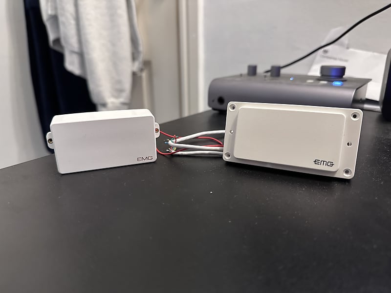 EMG 81TW & 89R Set - White | Reverb