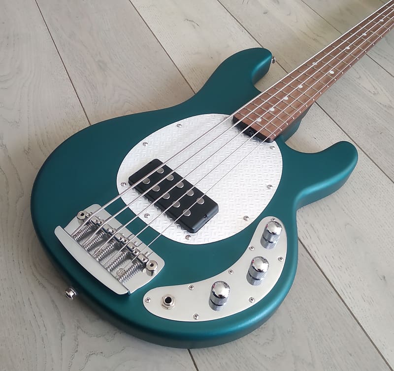 Musicman Sub 5 USA Active 2006 Teal | Reverb