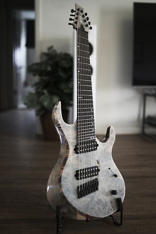 Kiesel Aires Neckthrough Multiscale 8-String 2023 - Trans | Reverb
