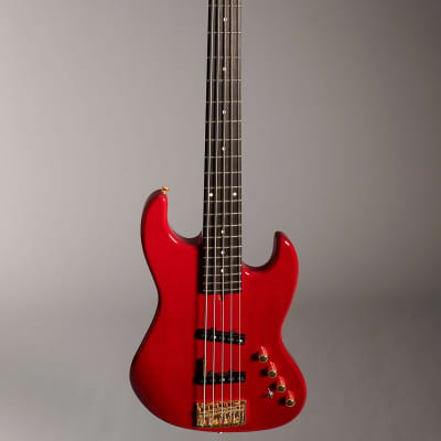 Moon JJ5 Mitsuru Sutoh Signature - Transparent Red | Reverb