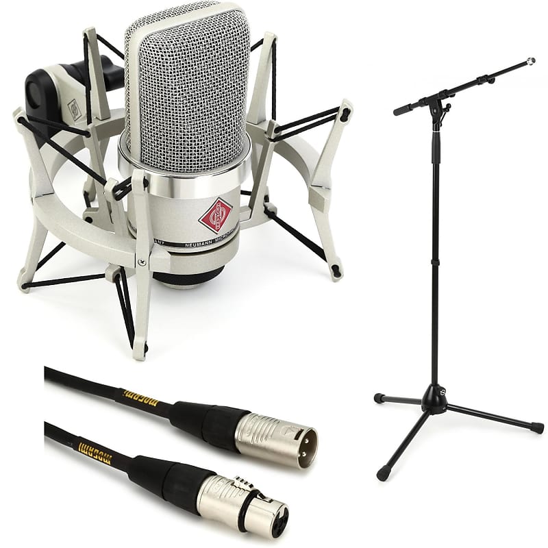 Neumann TLM 102 Studio Set Bundle with Stand and Cable - | Reverb