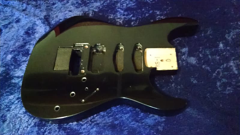 NOS 1980s Kramer Pacer body Black (24 fret version) | Reverb