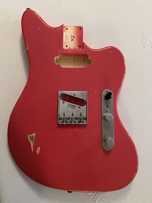 MJT Offset Telecaster VTM - Fiesta Red | Reverb