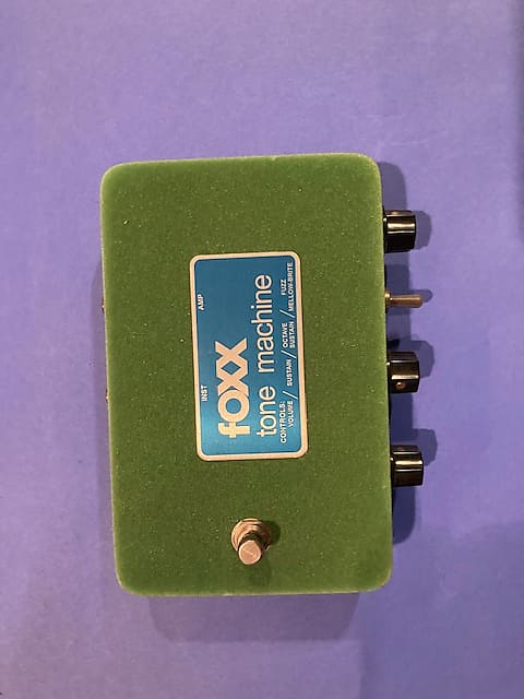 Foxx Tone Machine 2005 - Green Fuzz | Reverb